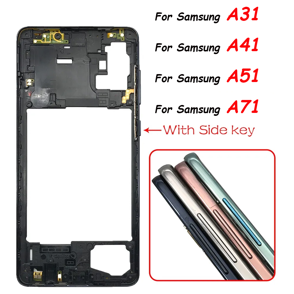 NEW 【Too much love!】Middle Frame For Samsung A21s A31 A41 A51 A71 With ...