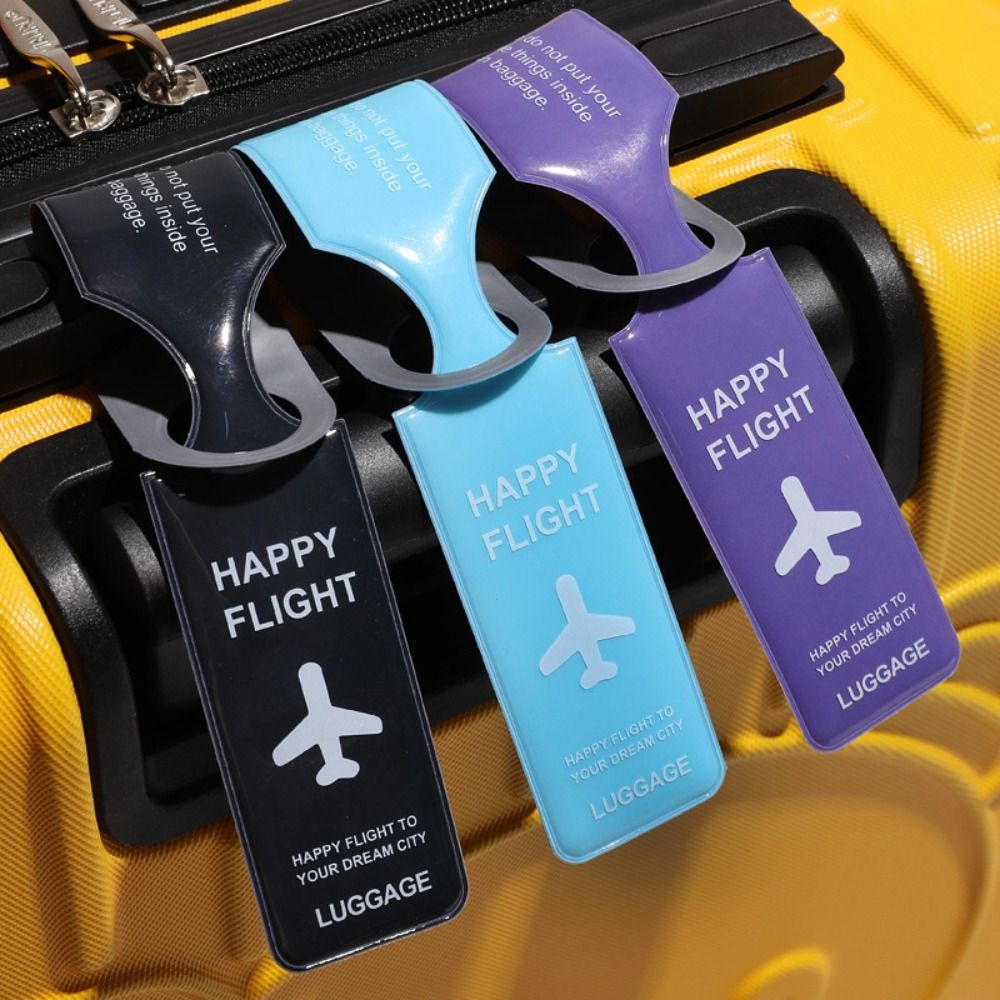 Soft Boarding Pass PVC Luggage Tag Address Label Information Card ...
