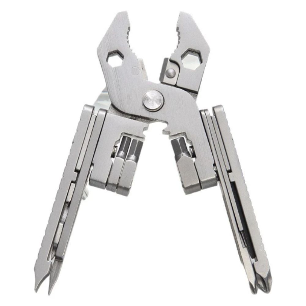 Tool Kit Solid Stainless Steel Pocket Tool Kit Portable Mini 25 Tools ...