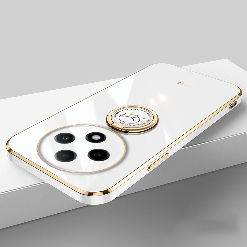 New Phone case OPPO Reno 12F Back cover Smooth Electroplated Magnetic ...