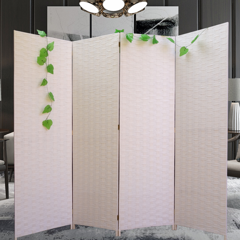Screen partition fashion living room porch door white screen bedroom ...