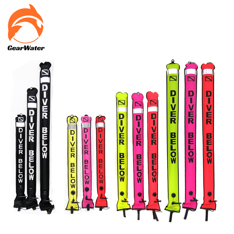 Scuba Diving SMB (Surface Marker Buoy) แบบ Open End ใช้สำหรับบอกตำแหน่ง ...