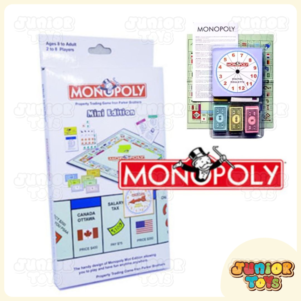 Monopoly Deal Card Mainan Anak Keluarga Permainan Board Monopoli Toys ...