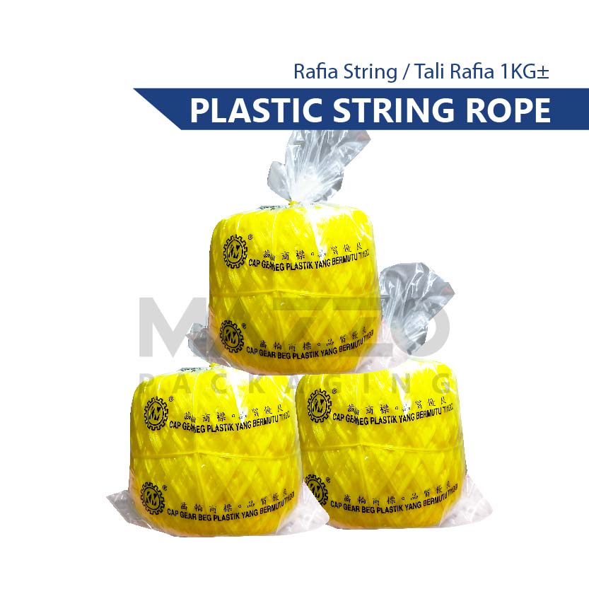 Rafia String / Tali Rafia 1KG Plastic Sring Rope | Lazada