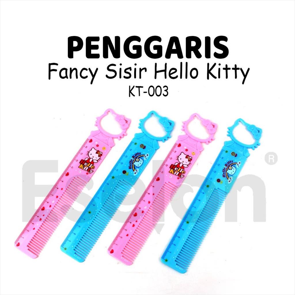 1buah Penggaris 15cm SISIR HELLO KITTY / Penggaris 15cm Fancy | Lazada ...
