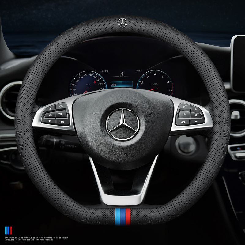 NEW item Car Steering Wheel Cover For Mercedes Benz AMG C200 W204 W213 ...