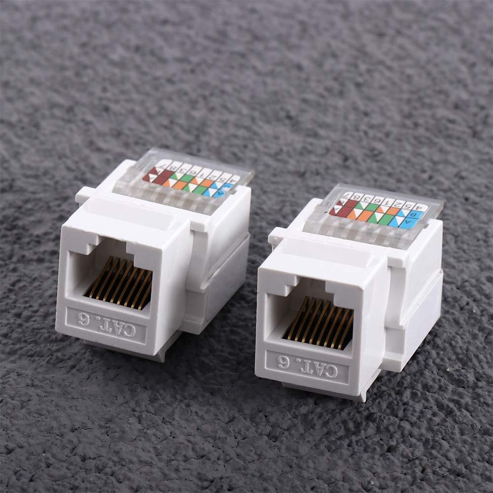 Ethernet Lan Cable AMP Network Plug Information Socket Tool-free ...