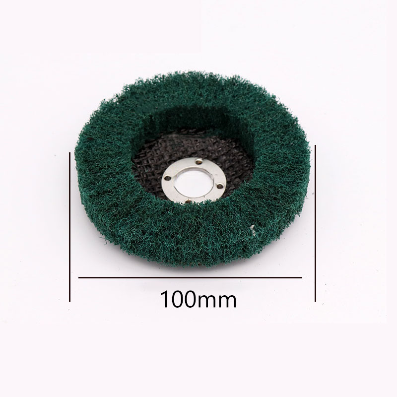 10Pcs Nylon Fiber Buffing Wheel Scouring Pad Flap Polishing Disc for ...