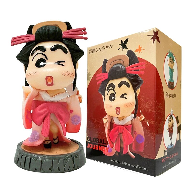 Carton Anime Crayon Shin Chan Figures Nohara Shinnosuke Action Figure ...