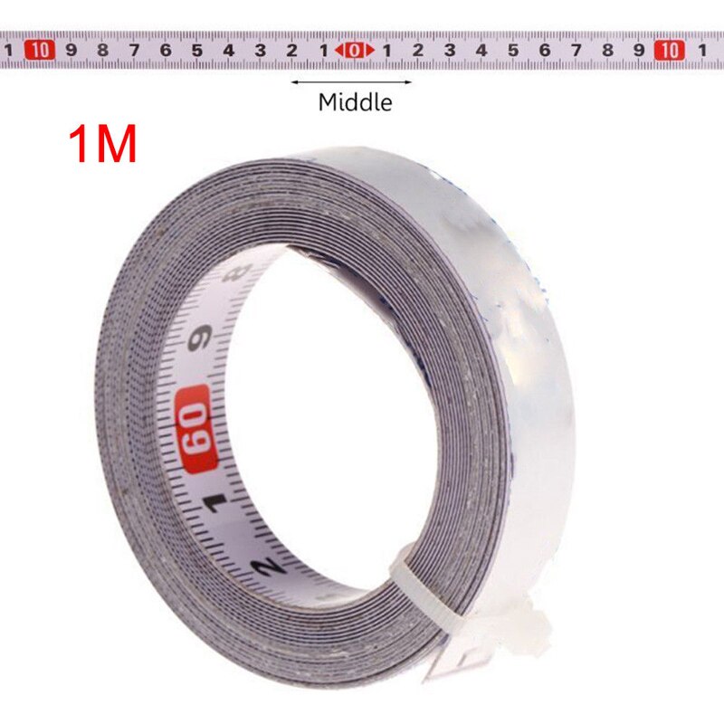 【sipuris Store】1Pcs 1/2/3/5m Self Adhesive Miter Tape Measure Backing ...