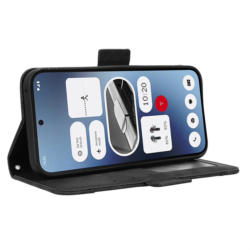 Nothing Phone 3A Wallet Case with Card Holder, Leather Kickstand Card ...