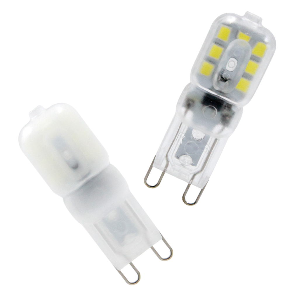 【TopazTrove】MiNi G9 Led Bulb AC 220V 2W Transparent/Milky White ...