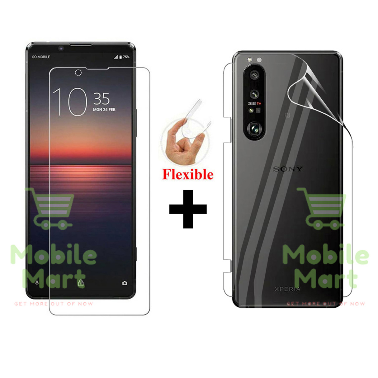 Sony Xperia 1 II Unbreakable Gorilla High Quality Tempered Glass Screen ...