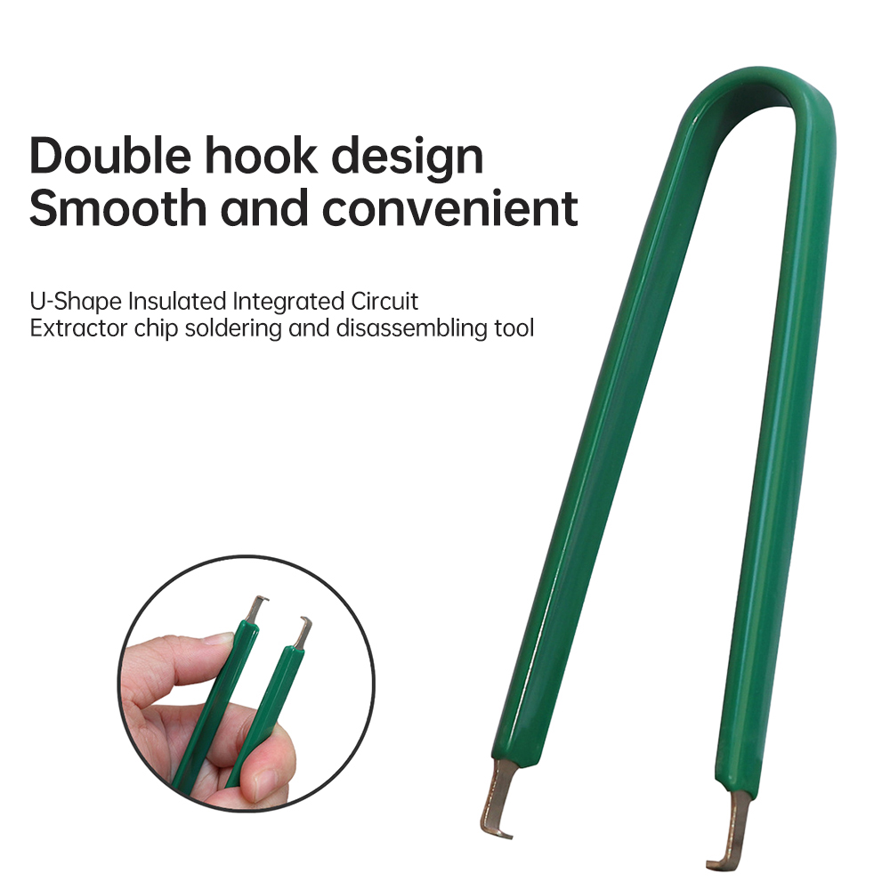 Ic Extractor U Type Tweezers Mobile Phone Repair Tool Chip Electronic ...