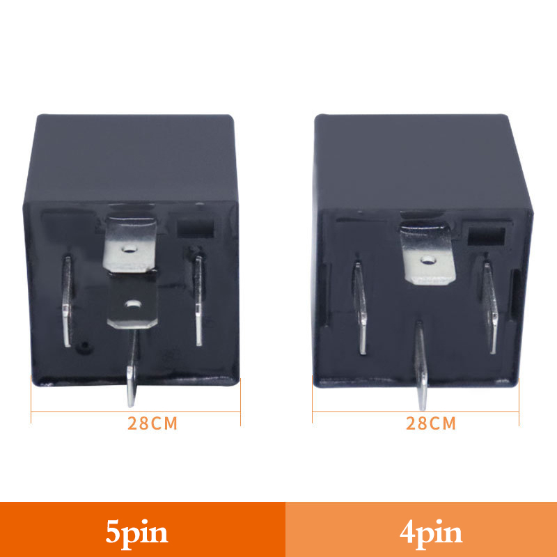 4 5 Pin 4P 5P 40A Waterproof Car Relay Long Life Automotive Relays ...