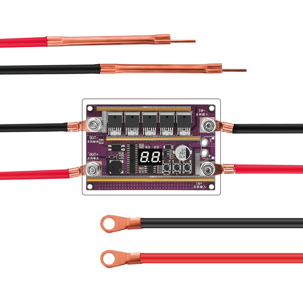 99Gear DIY Spot Welder 12V 0.1-0.3Mm Digital Spot Welder 18650 Lithium ...