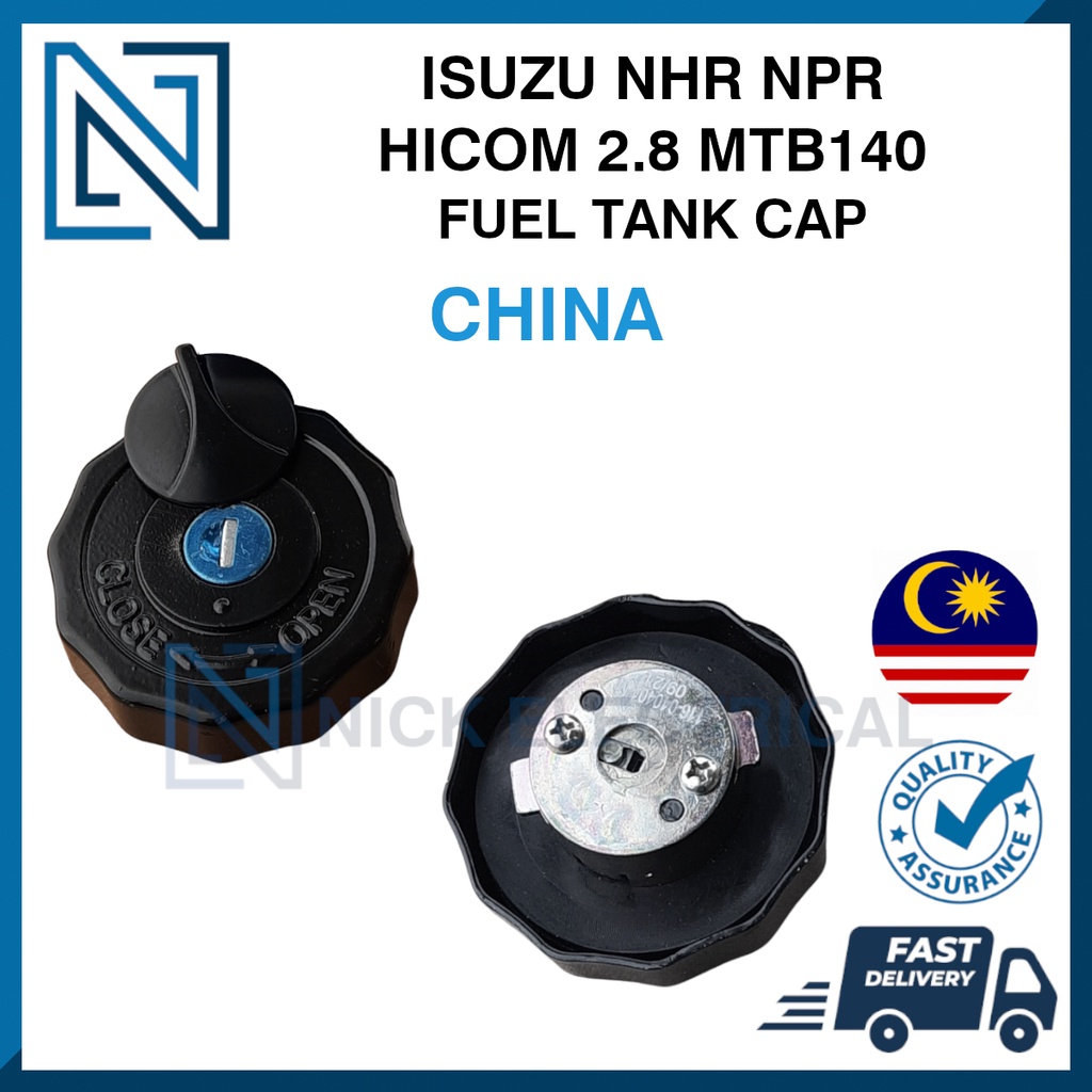 ISUZU NHR HICOM 2.8 MTB140 FUEL TANK CAP DIESEL CAP PENUTUP MINYAK LORI ...