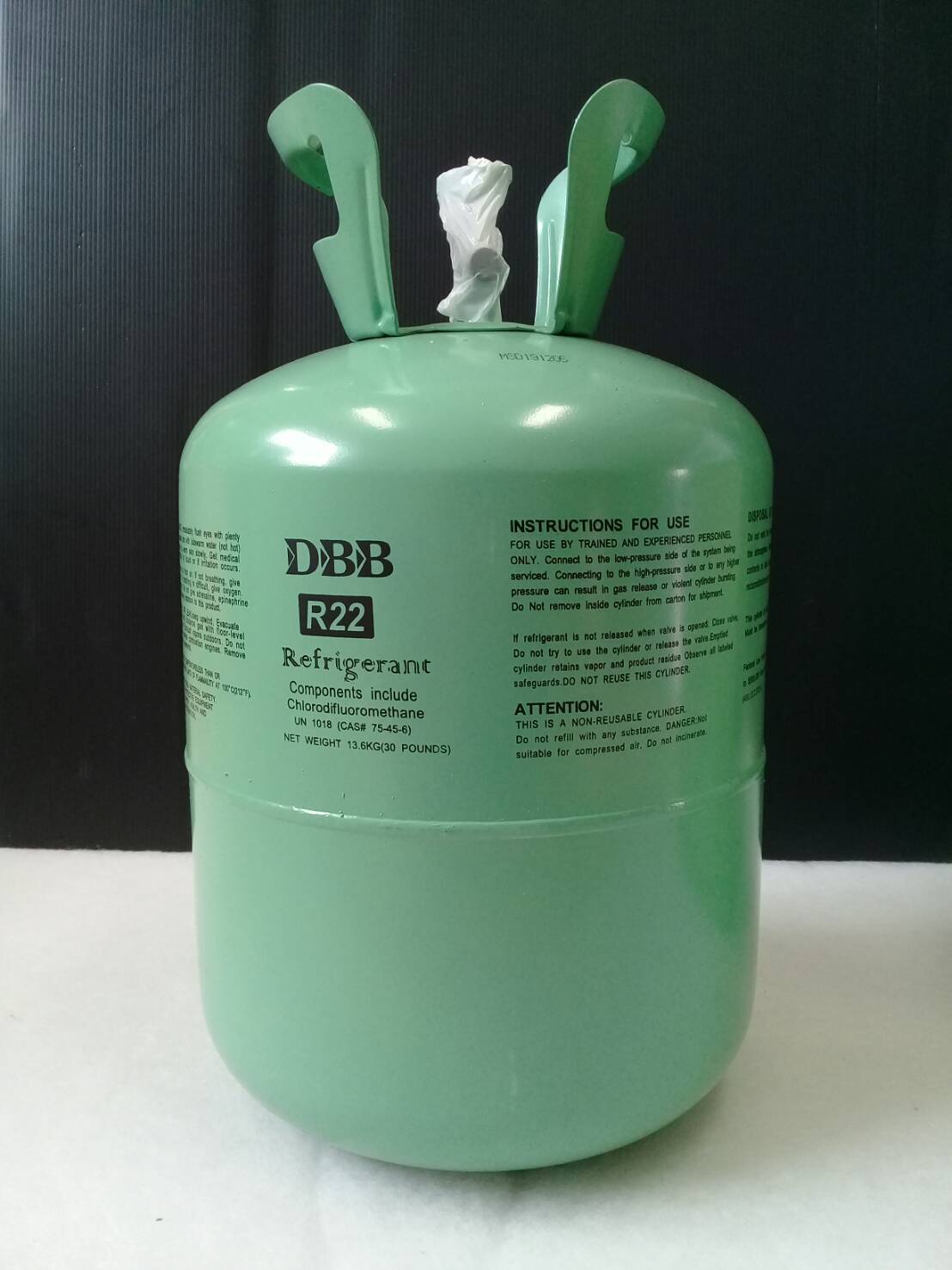 น้ำยา R22 ยี่ห้อ DBB ขนาดบรรจุ 13.6 กิโลกรัม - ESGอะไหล่แอร์ - ThaiPick