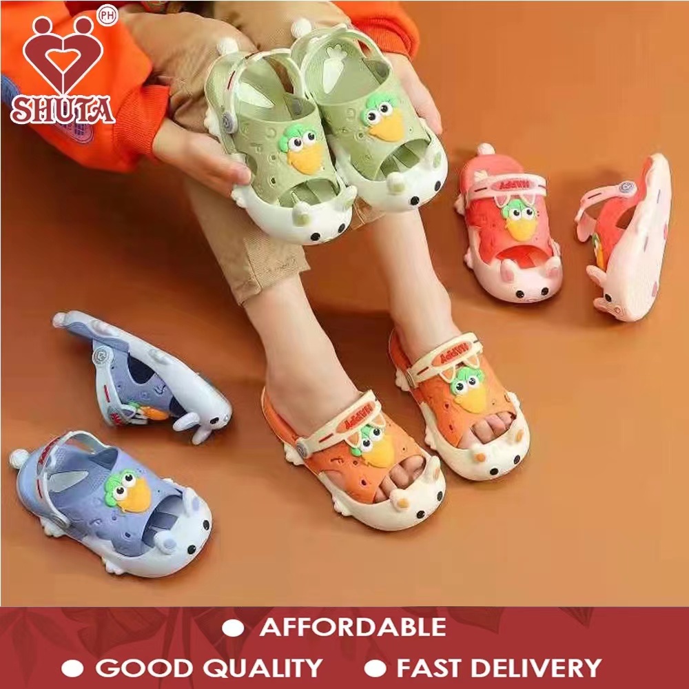 Shuta Kids boy girl Toddlers New Fashion Slides Slippers Cute Design ...