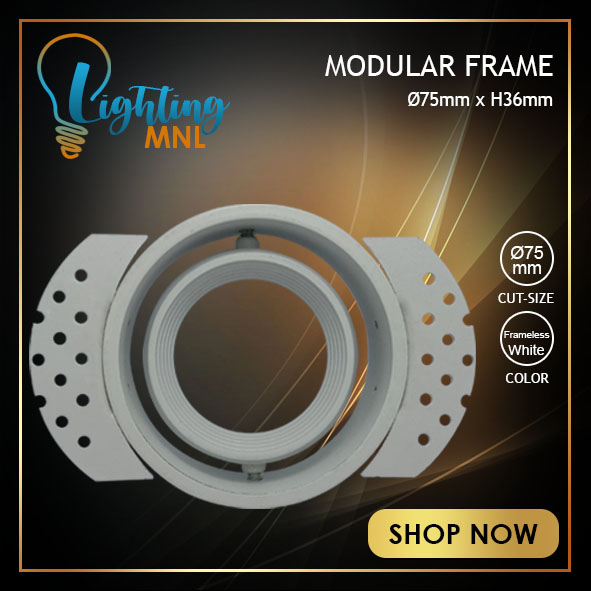 Lightingmnl Modular Frame MR16 Fixture Recessed Type Pinlight Ceiling ...