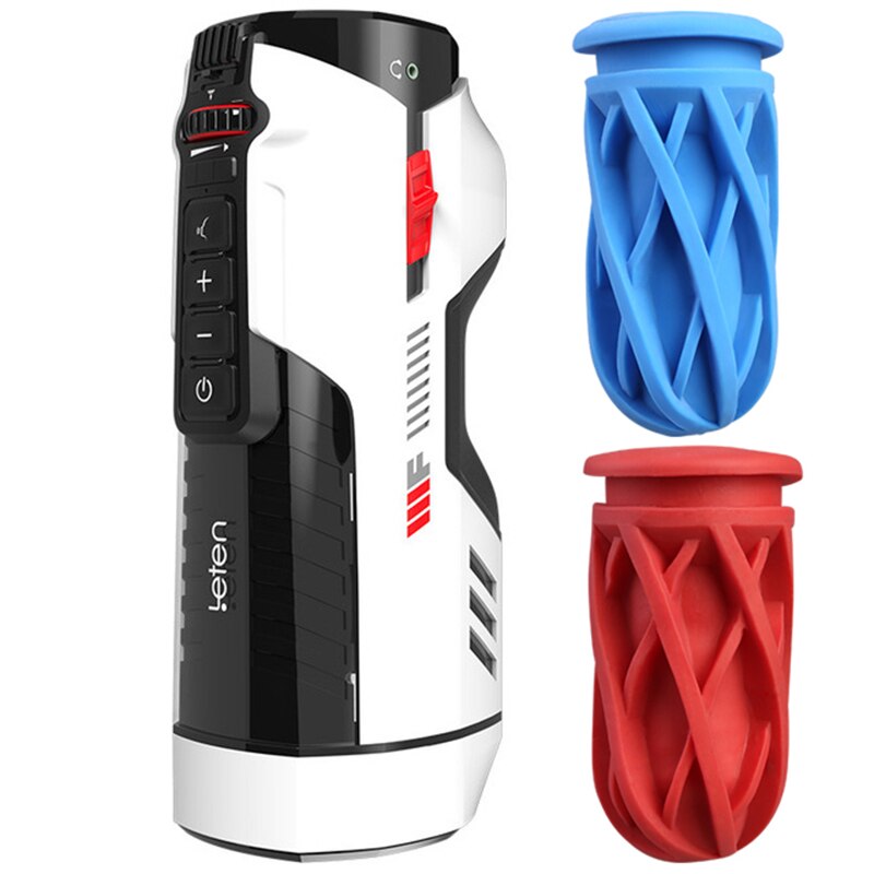 Leten 380Pro Automatic Sucking Machine Piston Telescopic Heating Blowjob Male Masturbator Cup ...