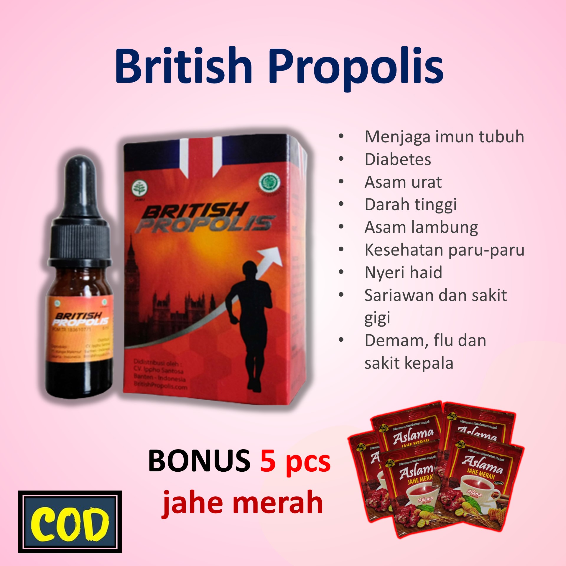 BRITISH PROPOLIS untuk Imun dan Daya Tahan Tubuh | Lazada Indonesia