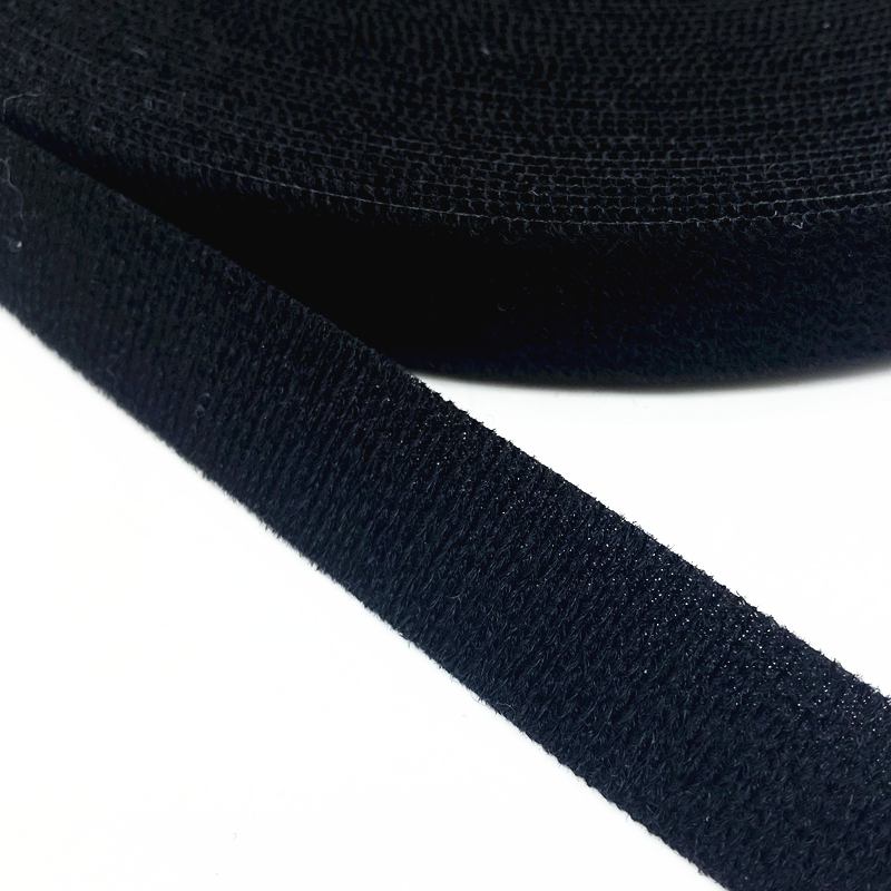 1 20mm Thin Hook Black White Transparent Fastener Tape Hook And Loop ...