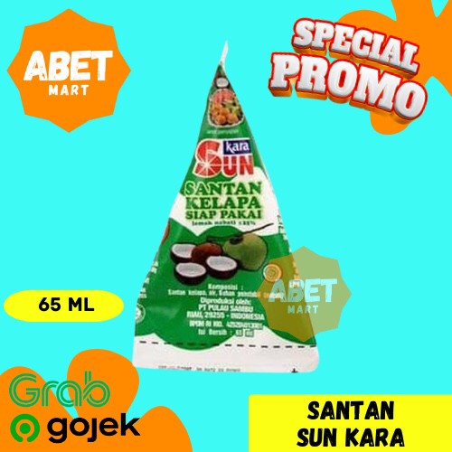 Santan Sun Kara 65 Ml 1 Pc - 65ml Santen Segitiga Hijau Kelapa Sunkara ...