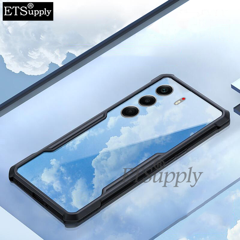 Phone case Tecno Camon 40Pro Transparent Clear Air Protector Soft Frame ...