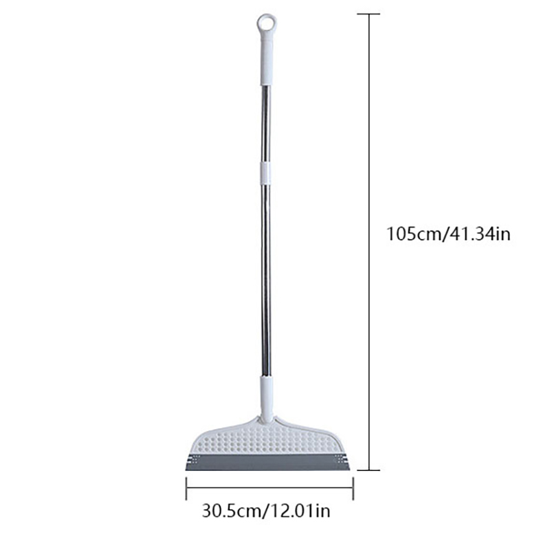Broom Water Stained Hair Dust Floor Scraper Home Bathroom Bathroom Floor Non Stick Hair Silicone ...
