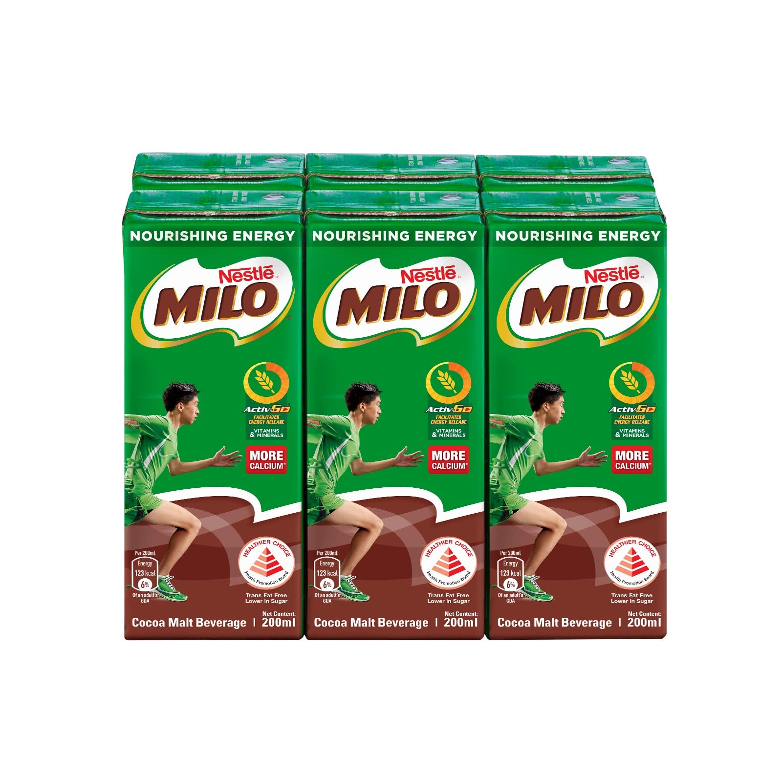 [Nestle] SG MILO Original 200ml x 24 Packs / Less Sugar 200ml x 24 ...