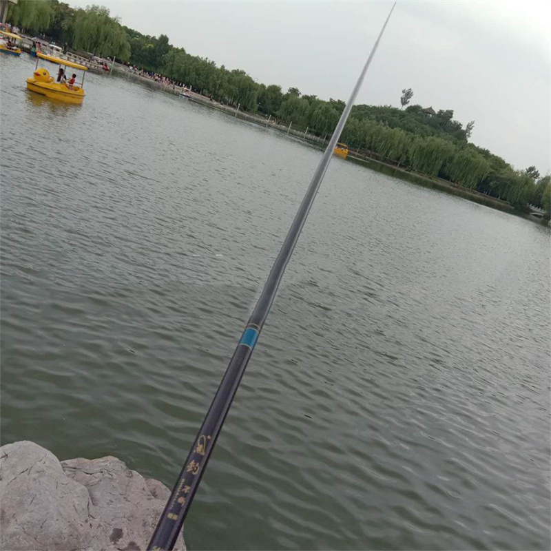 2.7M-7.2M Telescopic Fishing Rod High Carbon Portable Super Hard Stream ...
