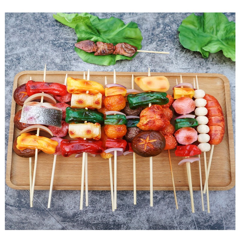 Skewers Food Store Shop Decoration Pork Chicken Beef Fish Shrimp Mutton ...