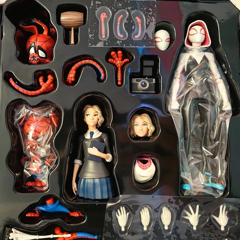 Betterservice Sv Action Spider Gwen Stacy Spiderman Action Figure ...
