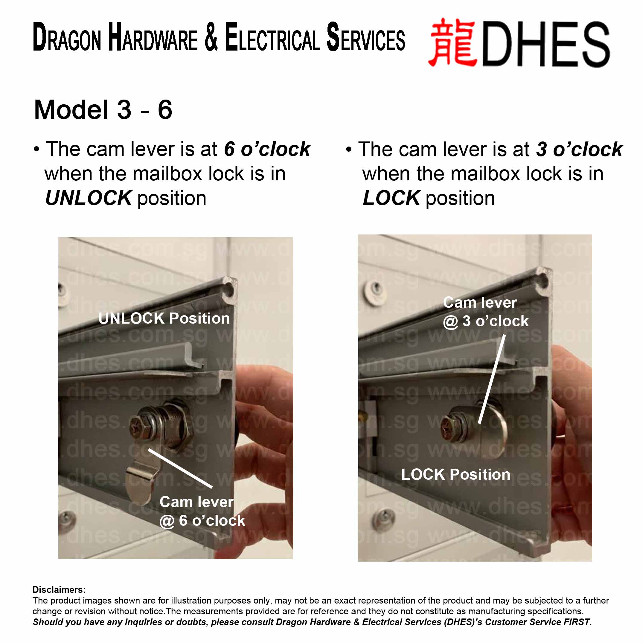 REAL High Security Keyless No Battery Required Resettable Number ...