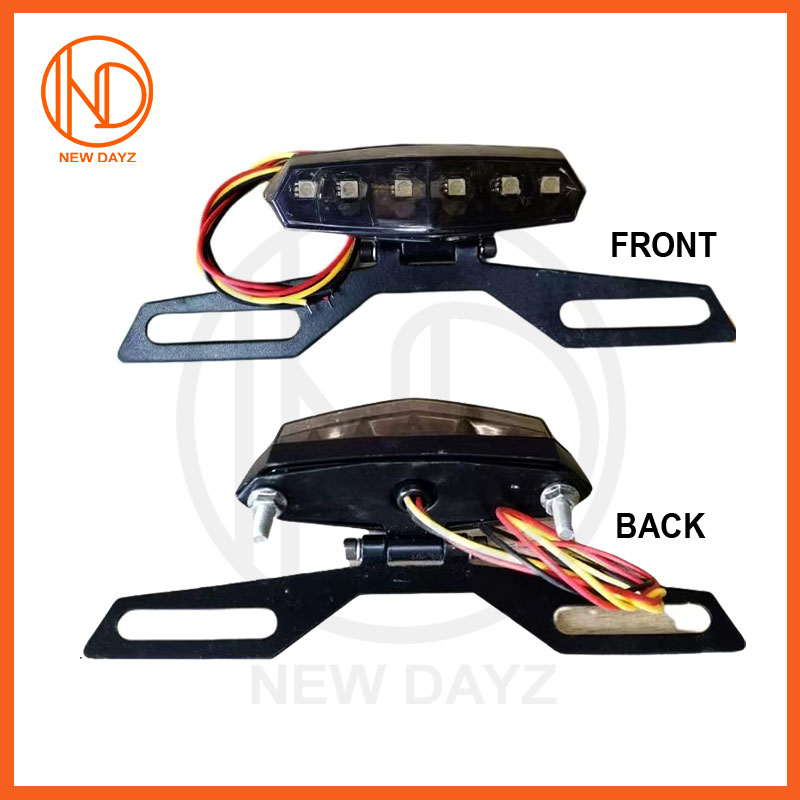 SCREMBLER MOTOR CROSS LED TAIL LAMP ASSY RED LIGHT WITH BRACKET | Lazada