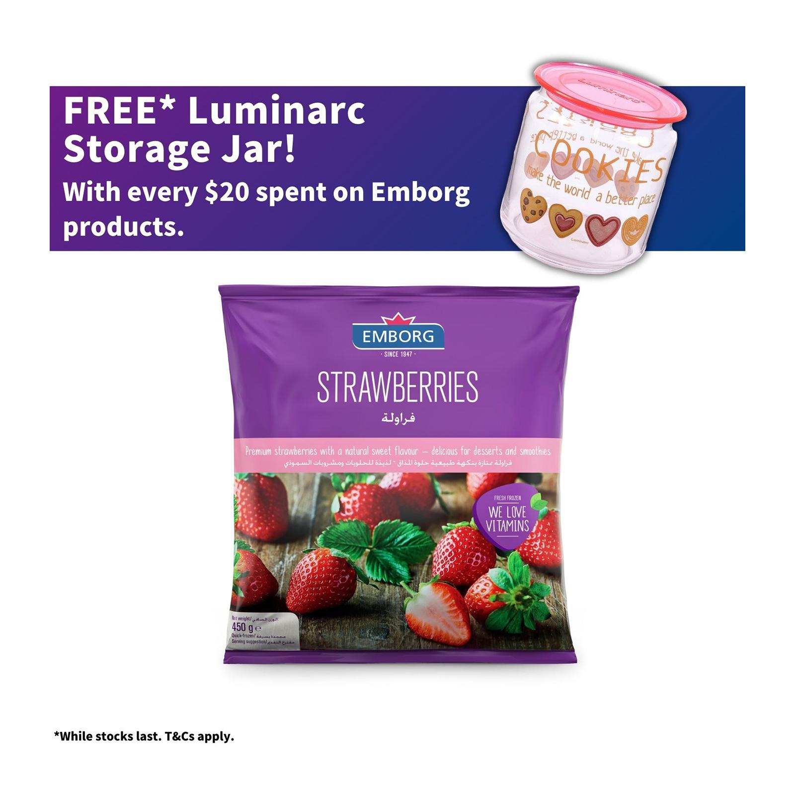Emborg Strawberry - Frozen | Lazada Singapore