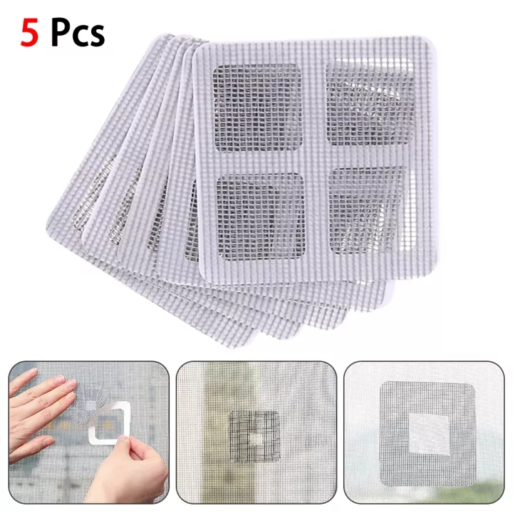 5/10pcs 10X10cm Home Summer Mosquito Net Repair Sticker Door Window ...