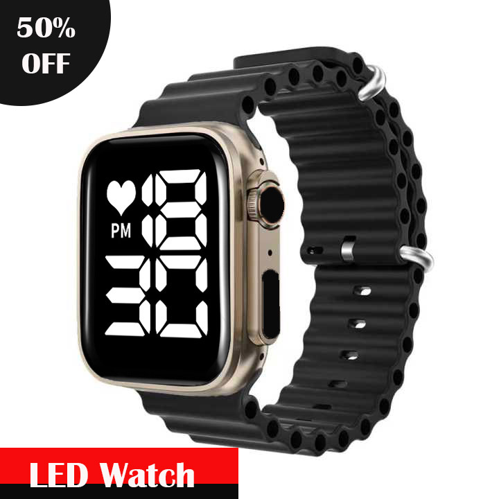 LED Watch Look Watch Digital Watch LED Watch For Women's and Men's and ...