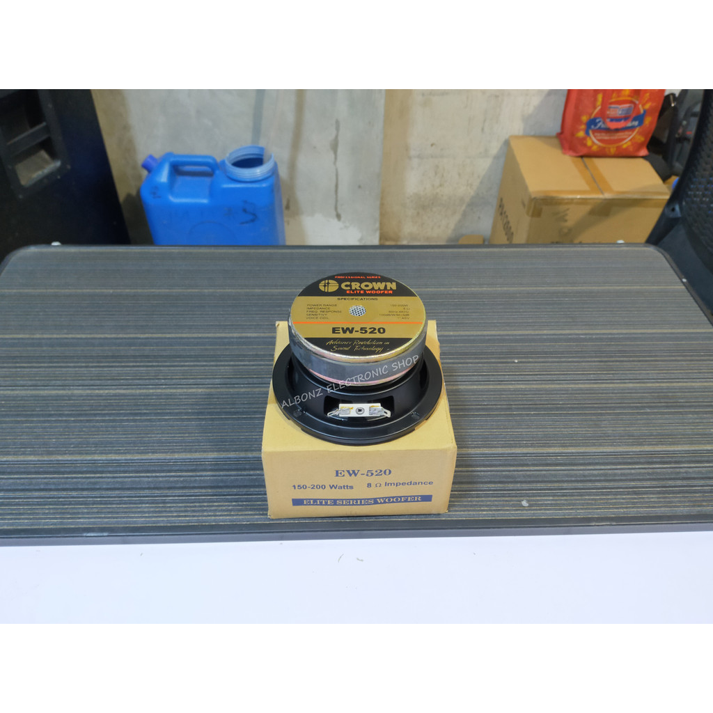 Crown EW-520 200Watts Elite Series Woofer Speaker | Lazada PH