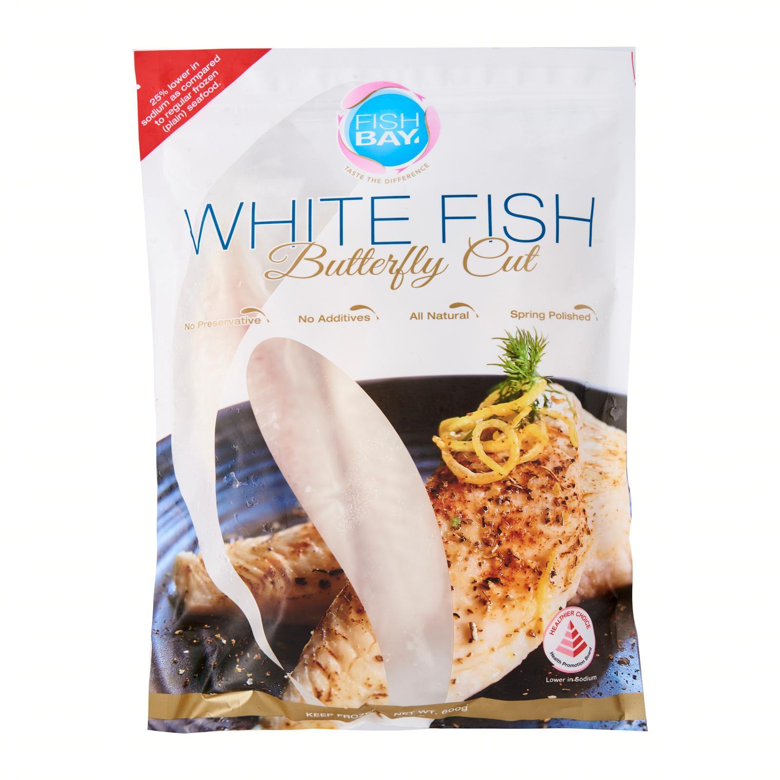 Fish Bay White Fish Butterfly Cut - Frozen | Lazada Singapore