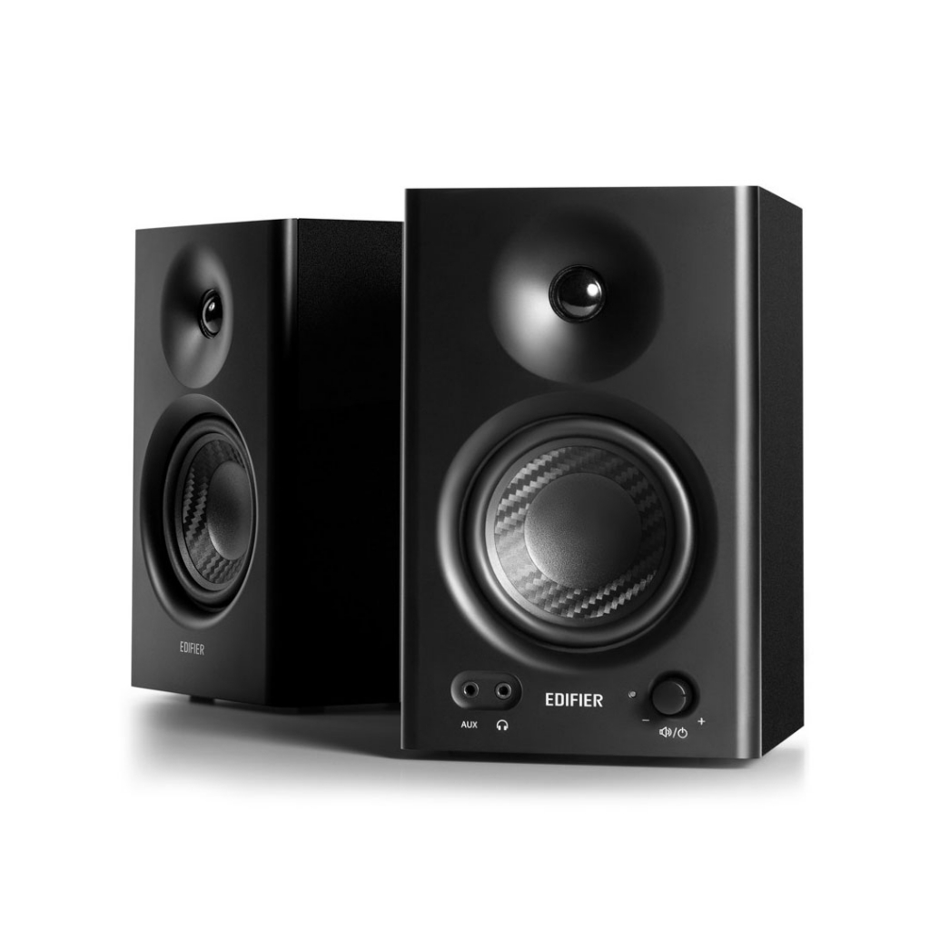 Edifier MR4 Studio Monitor Speaker - Balanced TRS Input | Headphone ...