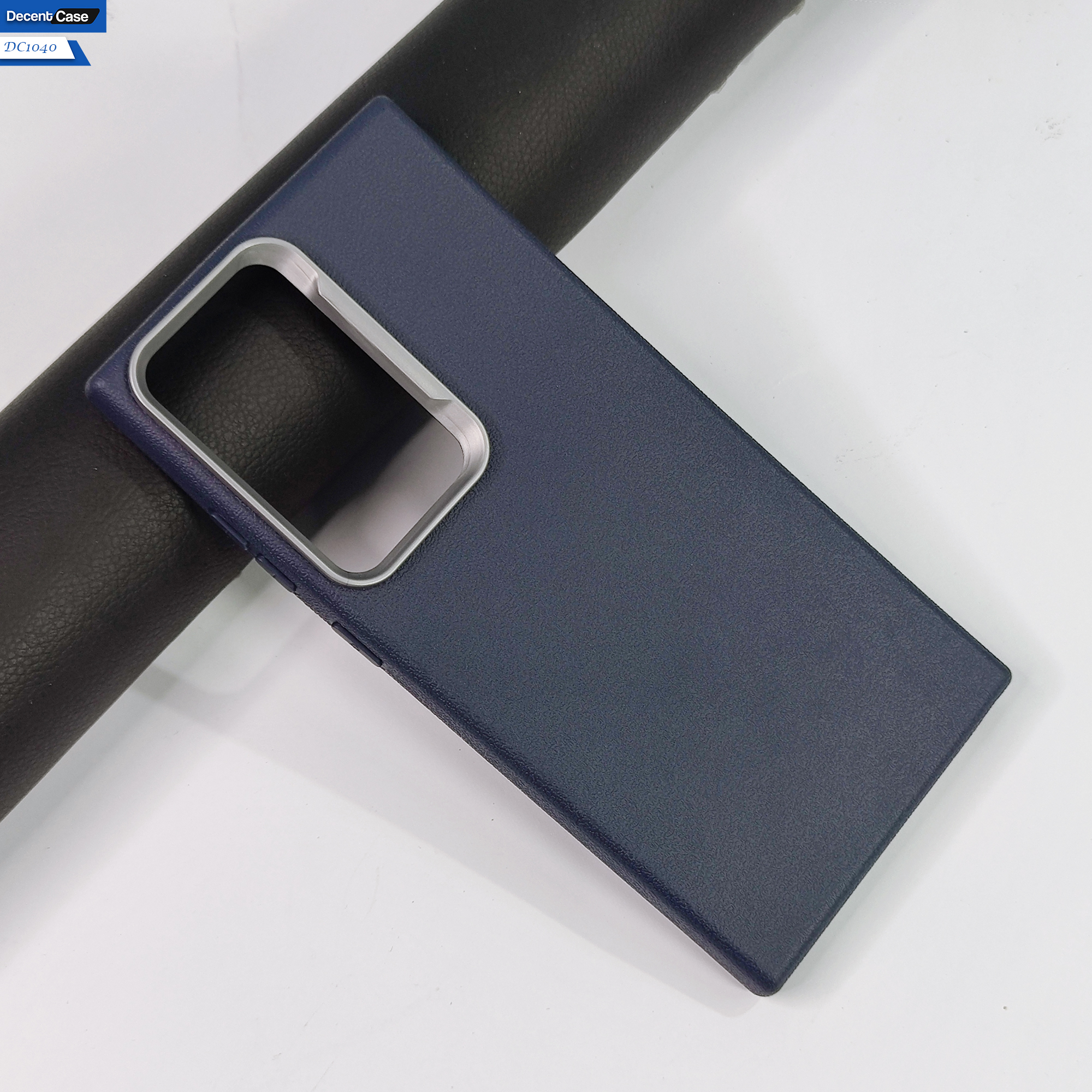 Samsung Galaxy S22 Ultra Cover - Black - Luxury Elegant Style Leather ...