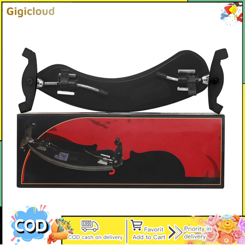 Violin Shoulder Rest Height Adjustable Feet Universal Violin Chin Rest ...
