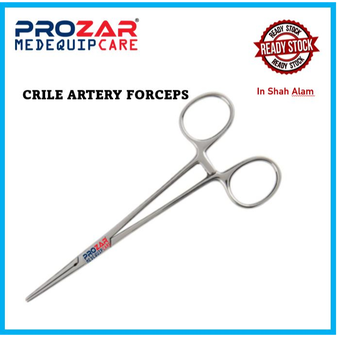RHEIN CRILE ARTERY FORCEPS, 1/2 TEETH, CVD - 14CM | Lazada