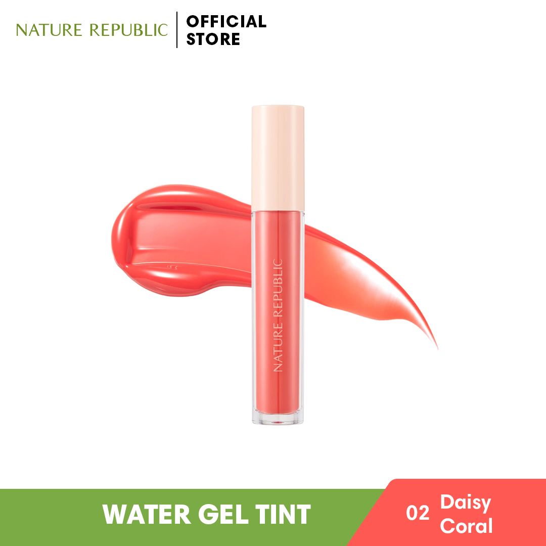 NATURE REPUBLIC BY FLOWER WATER GEL TINT 02 DAISY CORAL | Lazada PH