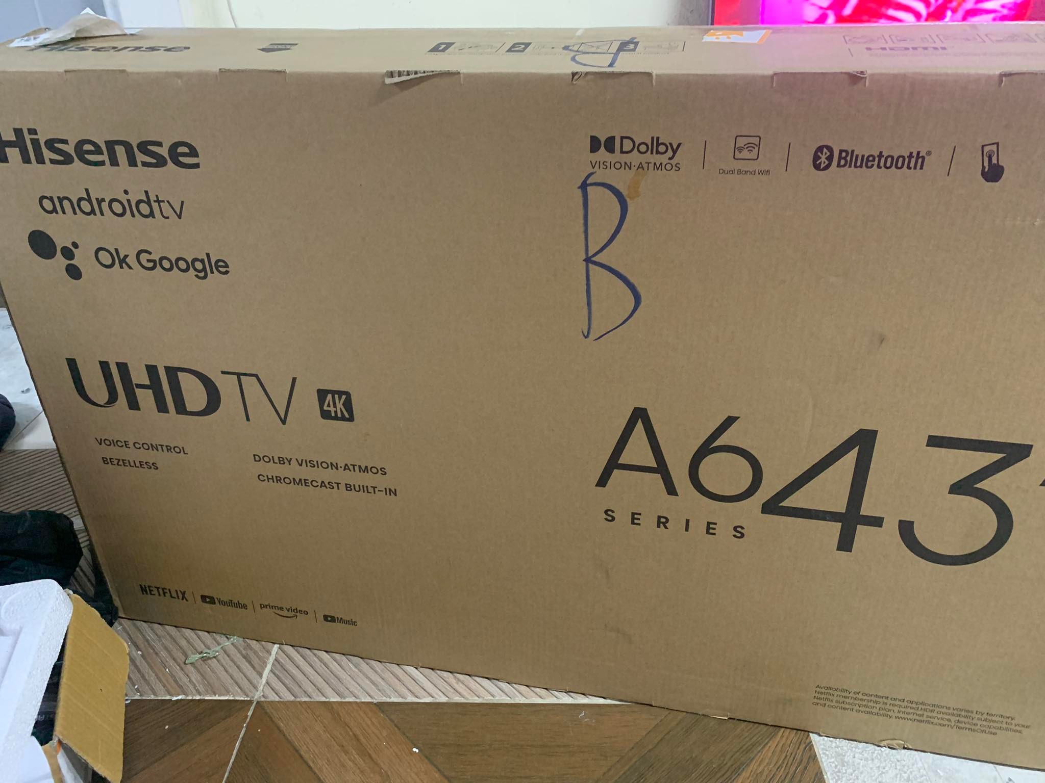 Hisense Andriod TV 43นิ้ว (43A6500G) Clearance Grade B - qFsOmq6n ...