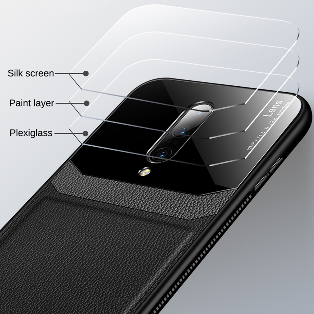 OnePlus 7 Pro Case, WindCase Business Slim Litchi Skin Anti-slip TPU ...