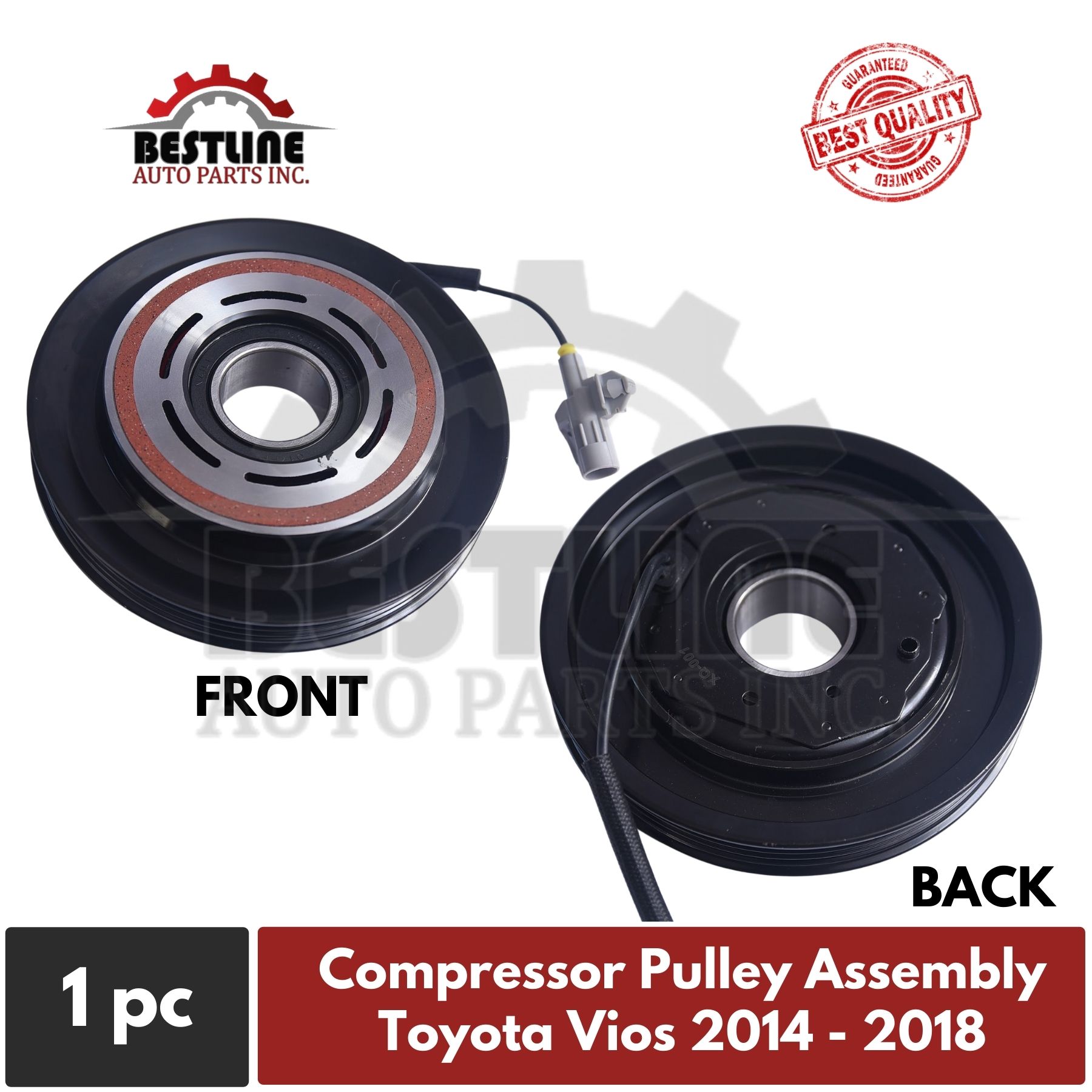 Compressor Pulley Vios Third 2014 to 2016 Superman | Lazada PH