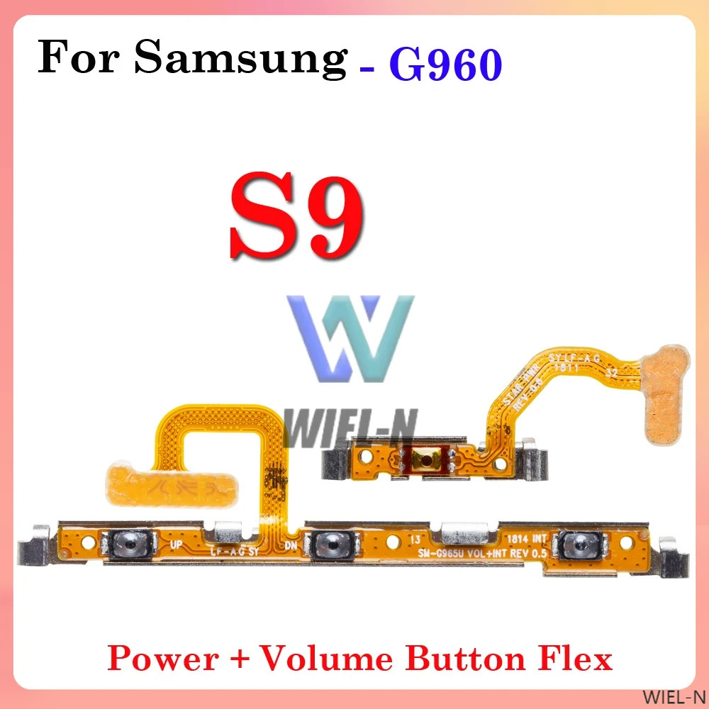 For Samsung S8 S9 S10 Plus Volume Power Switch On/Off Button Key Ribbon ...